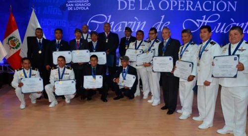 USIL rindió homenaje a los héroes de la operación Chavín de Huántar